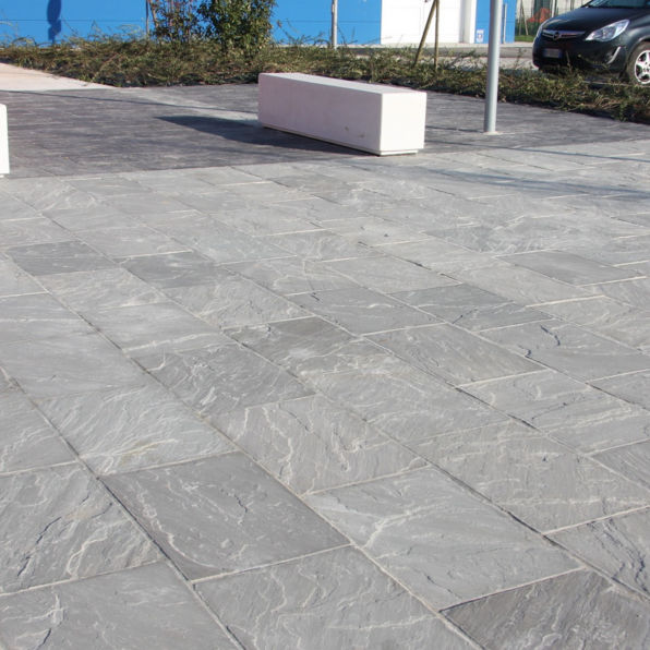 Natural stone paving slab - MONET - MASPE PAVINGS - outdoor / pedestrian