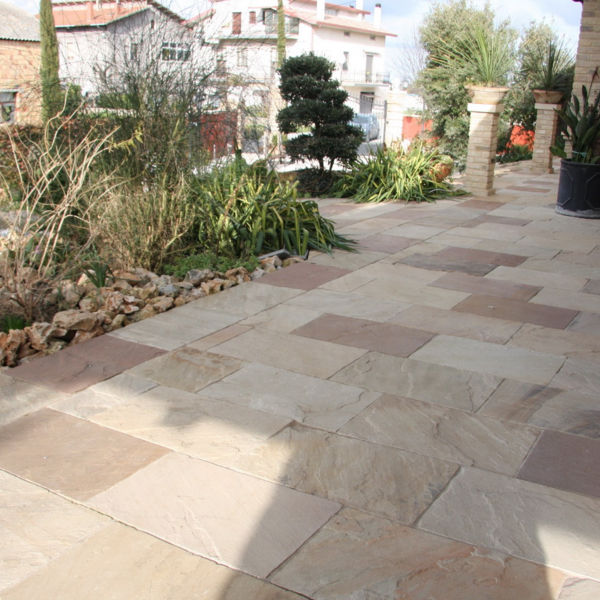 Natural stone paving slab - BOTTICELLI - MASPE PAVINGS - outdoor ...