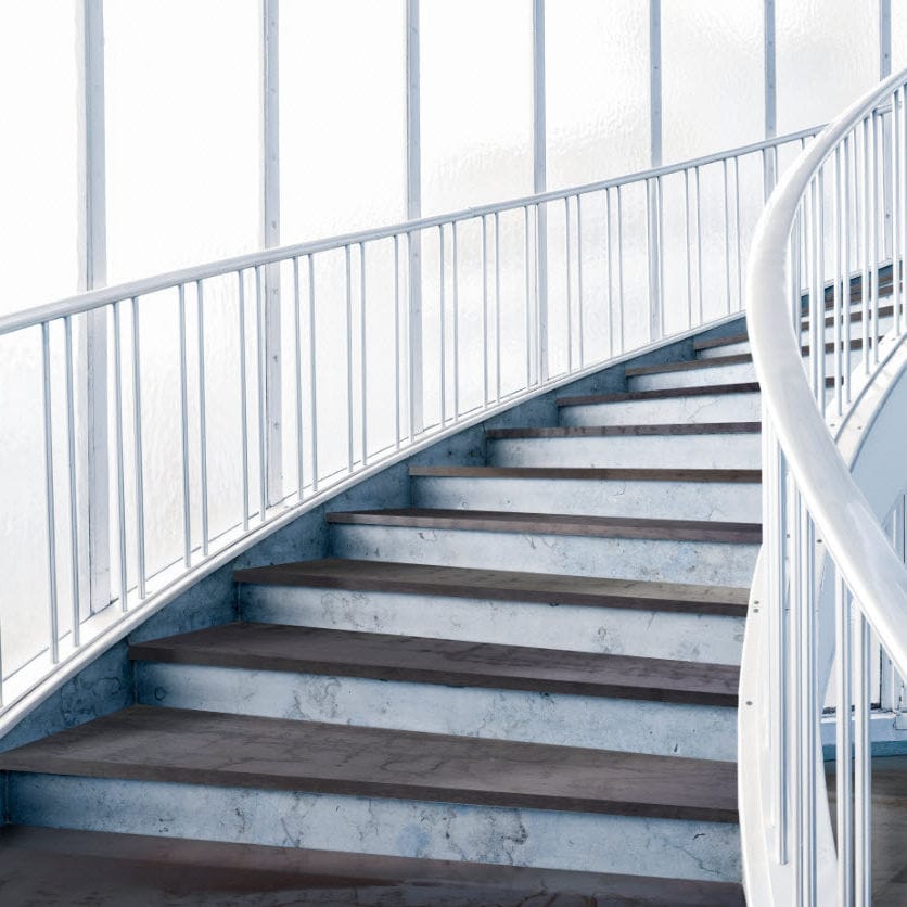 Metal step covering - UNIQUE SURFACE METAL B - Planium