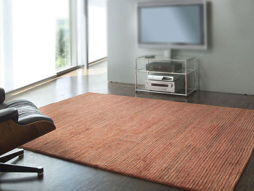 Contemporary rug - Lines Red - DESIGNERCARPETS Drechsle - striped ...