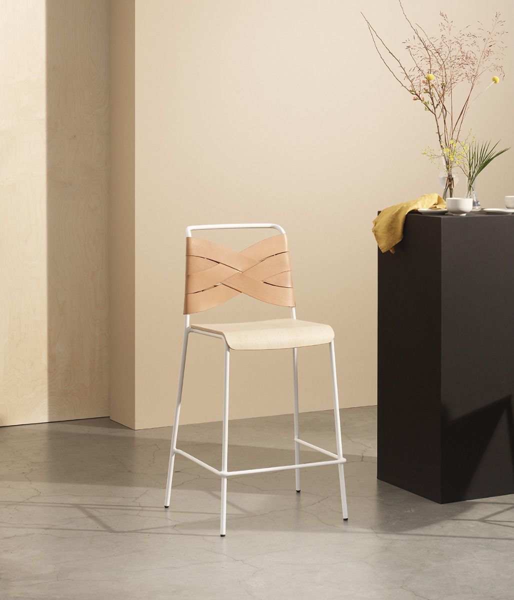 Contemporary bar chair - TORSO - DESIGN HOUSE STOCKHOLM - indoor ...