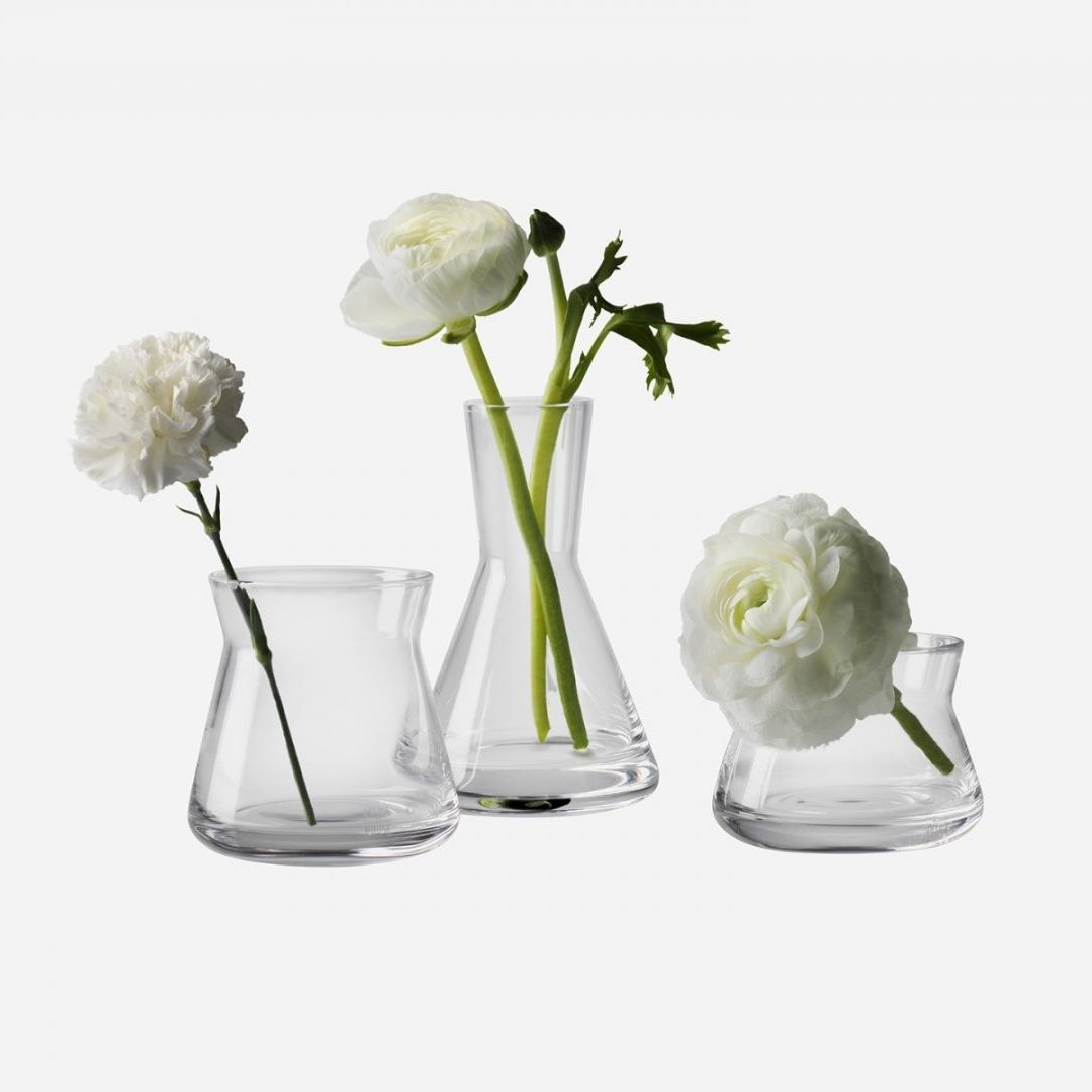 Contemporary vase - TRIO - DESIGN HOUSE STOCKHOLM - glass