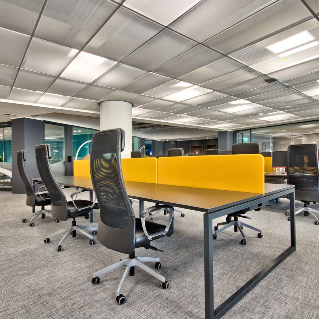 Steel fastening system - EASY BASE 24 - Atena spa - for ceiling / interior