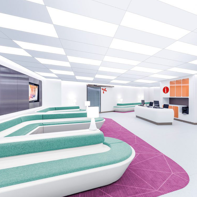 Aluminium suspended ceiling - ENIGMA SYNCRO XL A TENUTA - Atena spa ...