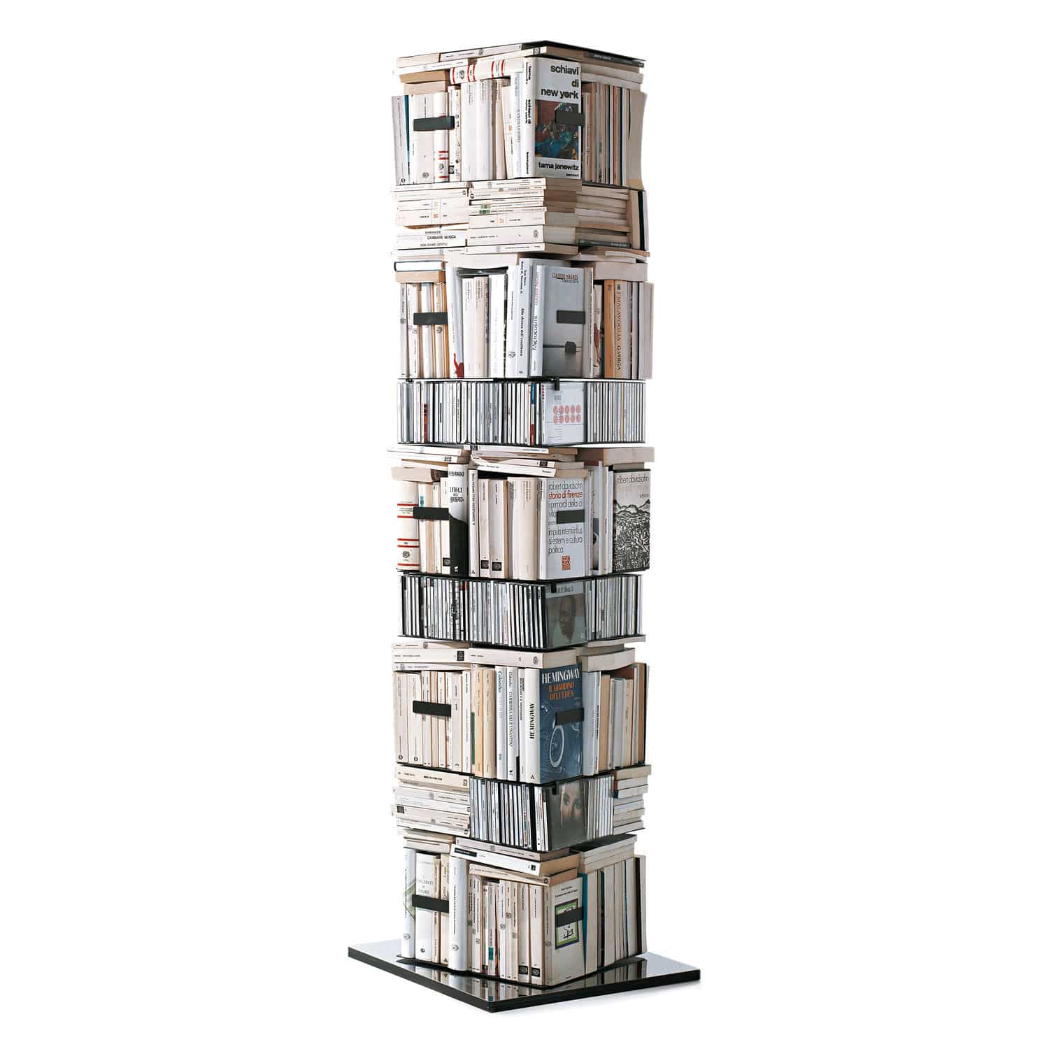 Contemporary bookcase - PTOLOMEO X4 - OPINION CIATTI - in lacquered ...