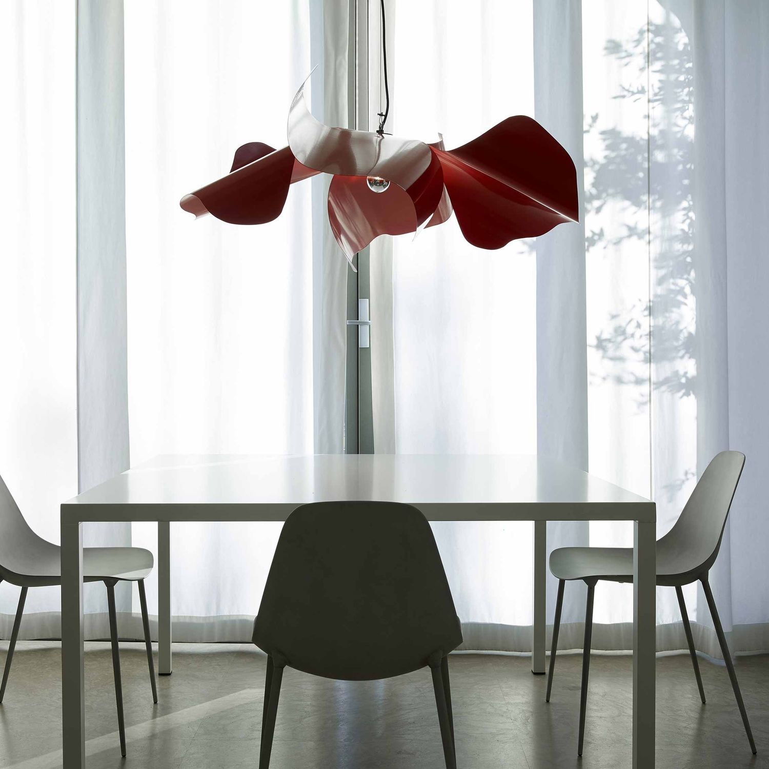Pendant lamp - PAPAVERO RAGGIANTE - OPINION CIATTI - lacquered steel ...