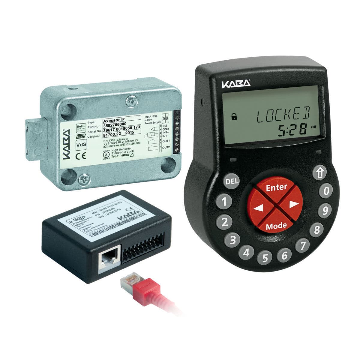 Electronic lock - AXESSOR IP - dormakaba - combination / for furniture ...