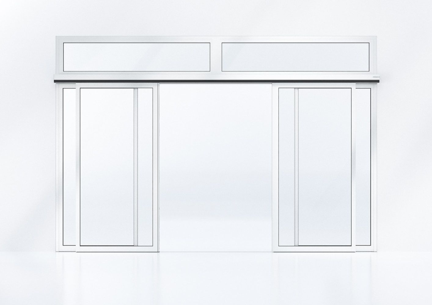Entry door - ST PRO - dormakaba - aluminum / sliding / contemporary