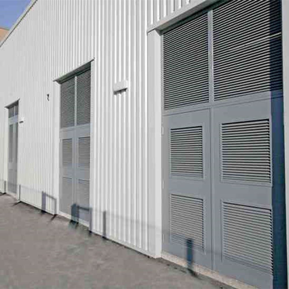 Swing industrial door - dormakaba - steel / security / fire-rated