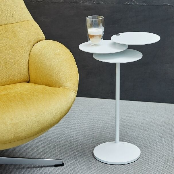 Contemporary side table - MALÓ - pieperconcept - powder-coated steel ...