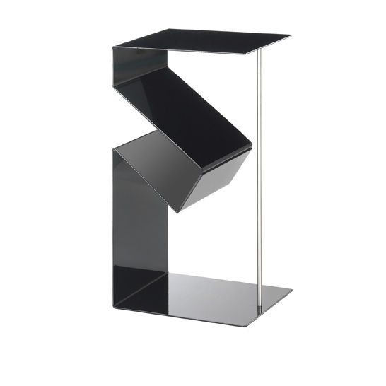Contemporary side table - LOBBY - pieperconcept - stainless steel ...