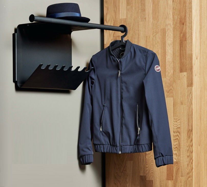 Wall-mounted coat rack - DENTI - pieperconcept - contemporary / powder ...