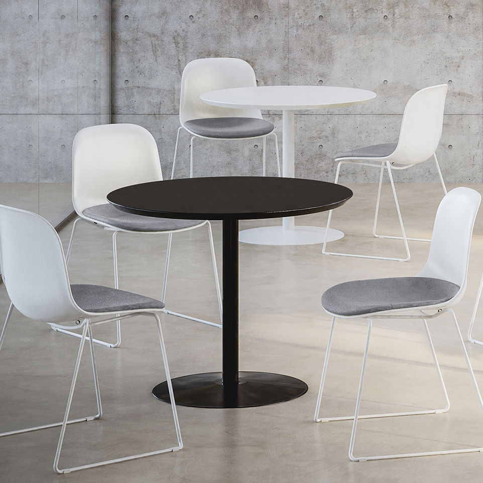 Contemporary boardroom table - MÈTA - Fantoni - laminate / rectangular ...