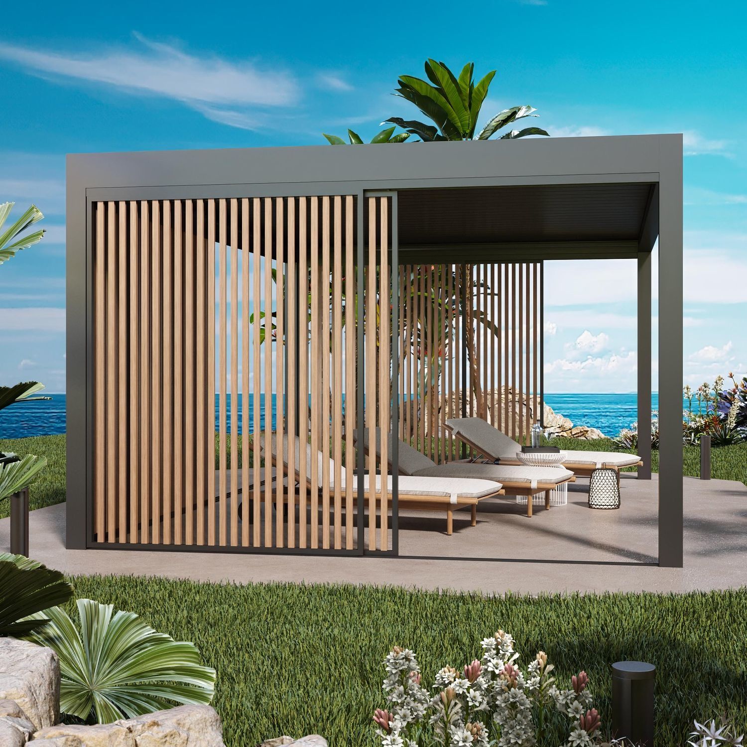 Aluminum solar shading - SUNSHADOW - Sunroom S.p.A. - conservatory ...