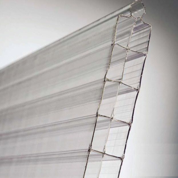 Cellular polycarbonate sheet - SEPLUX PLUS 6P - SEP - flat / building ...