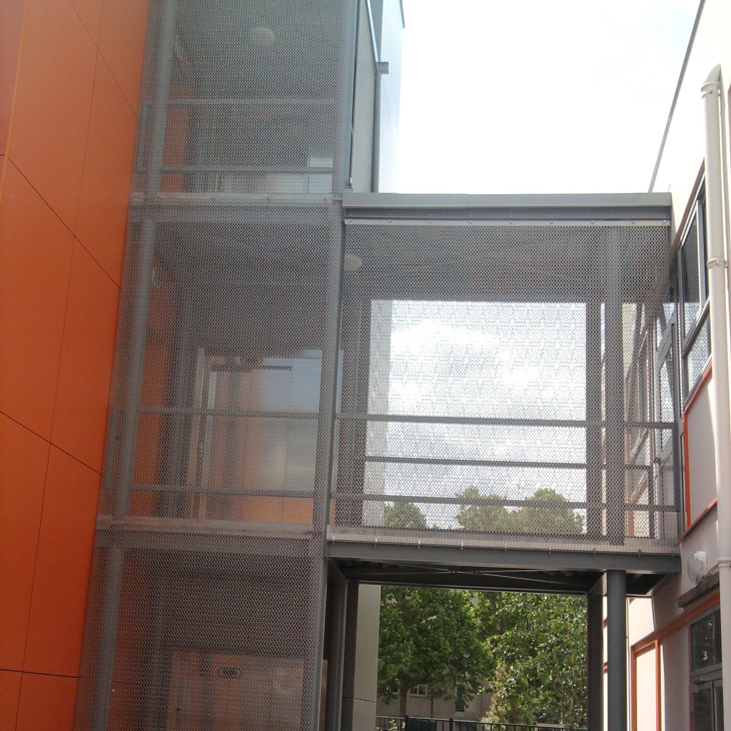 Stainless steel wire mesh - MODULIA XL - MC&I - for railing / solar ...