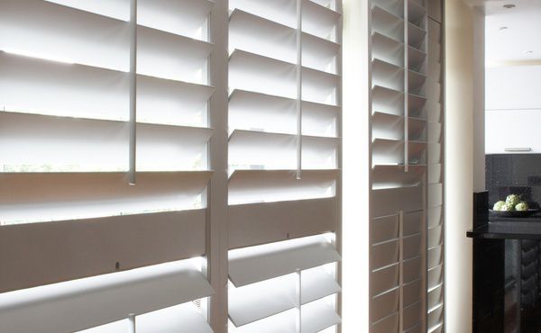 Sliding shutter - TRACKS - The New England Shutter Company - wooden ...