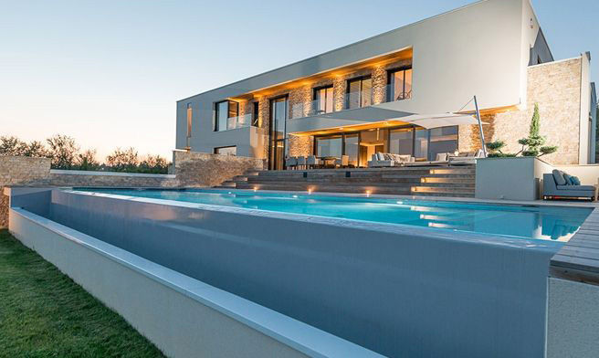 Kit swimming pool - UN DESIGN CONTEMPORAIN - PISCINES CARRE BLEU ...