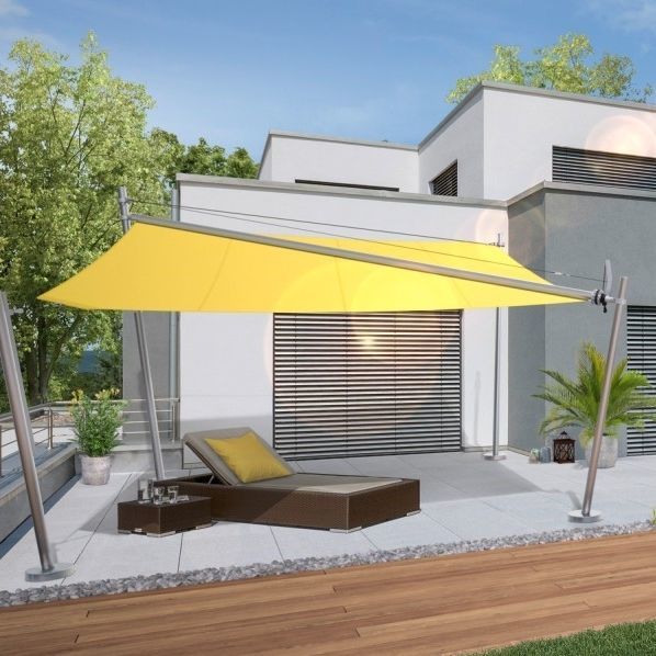 Roll-up sun sail - SONEA S40 - WAREMA Renkhoff SE - outdoor / corner ...