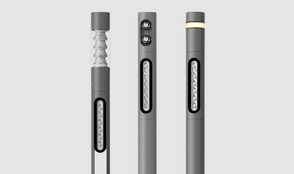 Contemporary light column - LIF - Selux - PMMA / extruded aluminum / cast aluminum