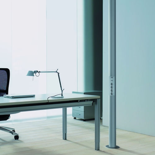 Aluminum cable trunking - MRS - Kunststoffwerke GGK - floor ...