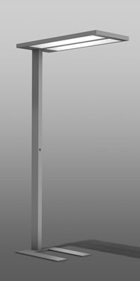 Floor-standing lamp - PLANADO - RZB - aluminum / contemporary / corded