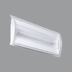 Recessed emergency light - LCS - RZB - rectangular / fluorescent / plastic
