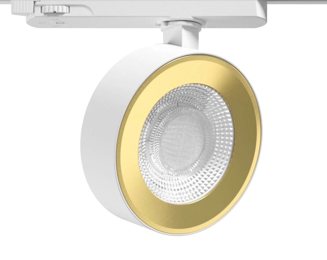 LED track light - ARLINE - RZB - round / aluminum / for shop