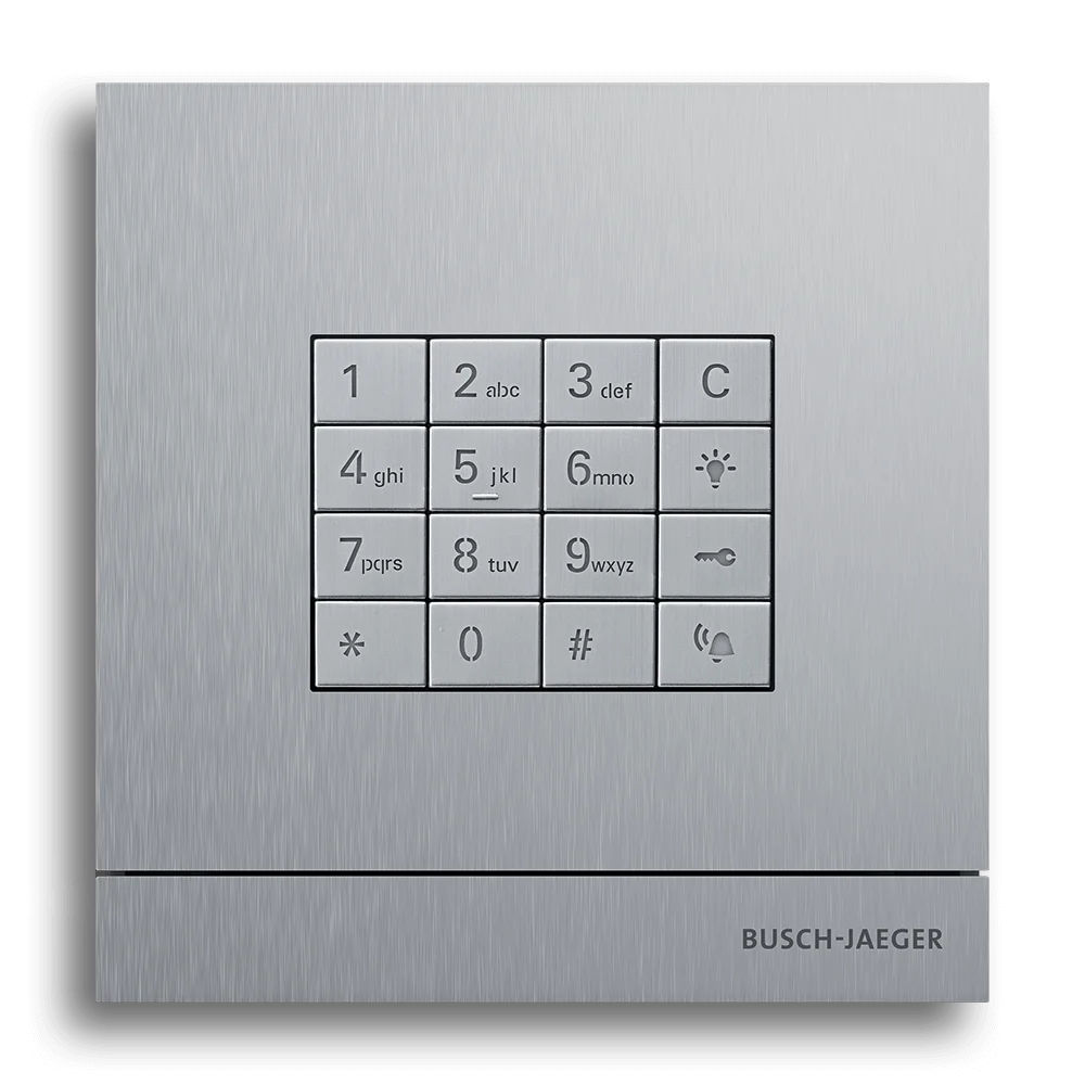 Access control control keypad - BUSCH-JAEGER - wall-mounted