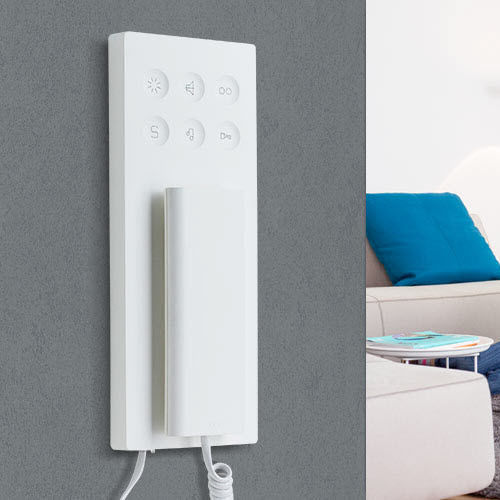 White audio door intercom - BSH2012 - SKS - Kinkel Elektronik - wall ...