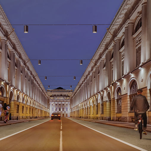 LED cable lighting - DAS100 - WE-EF LEUCHTEN - round / tubular / cast ...