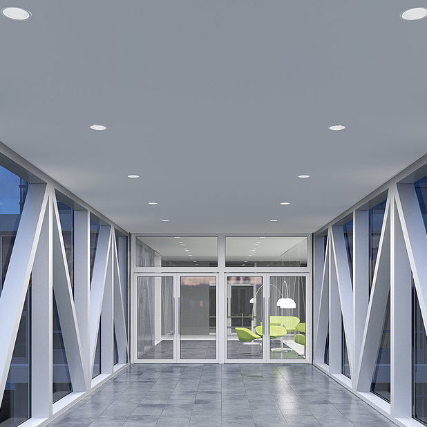 Recessed ceiling downlight - TENTEC FLAT - Schmitz-Wila GmbH - LED ...