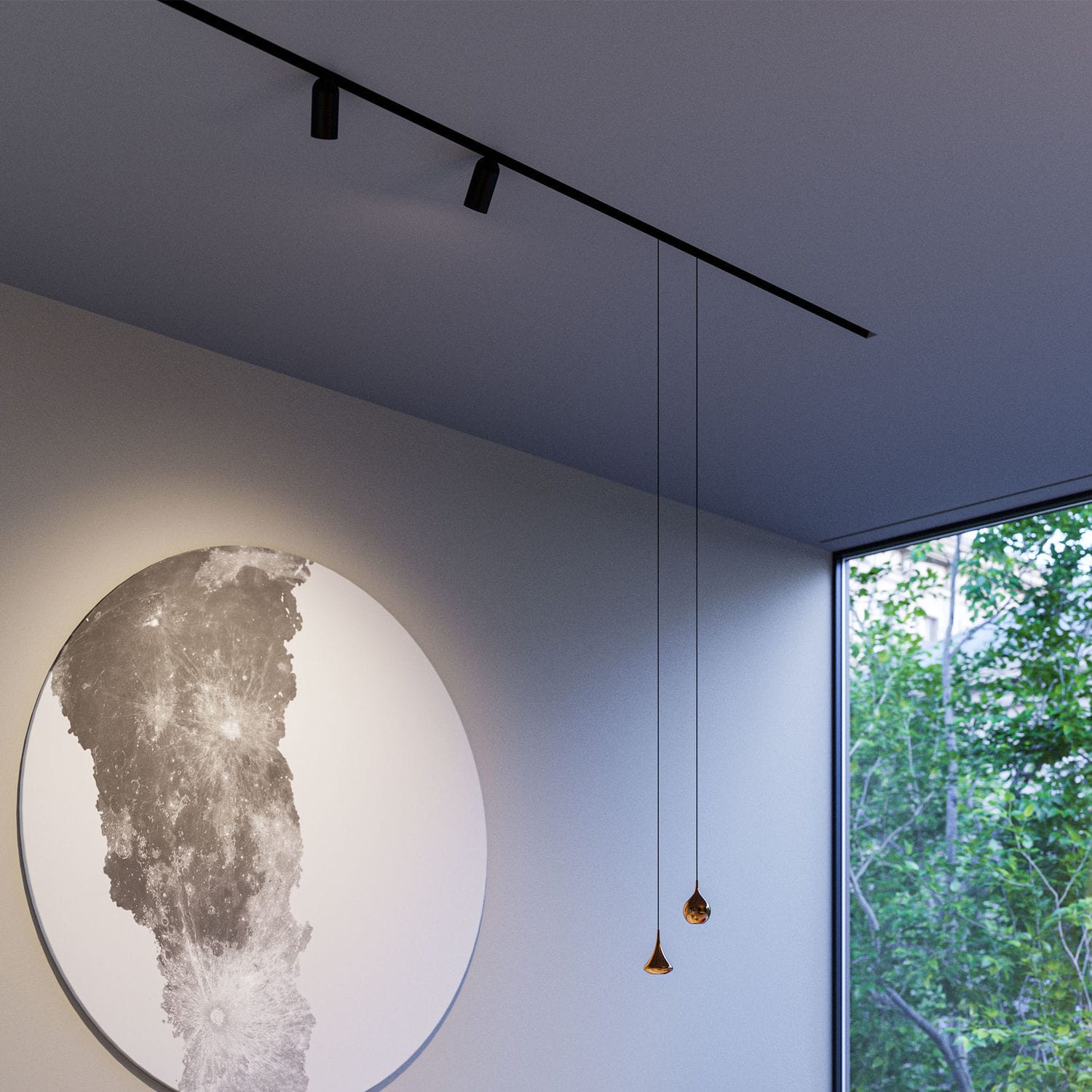 Ceiling-mounted spotlight - EYE - Intra Lighting d.o.o. - LED / round ...