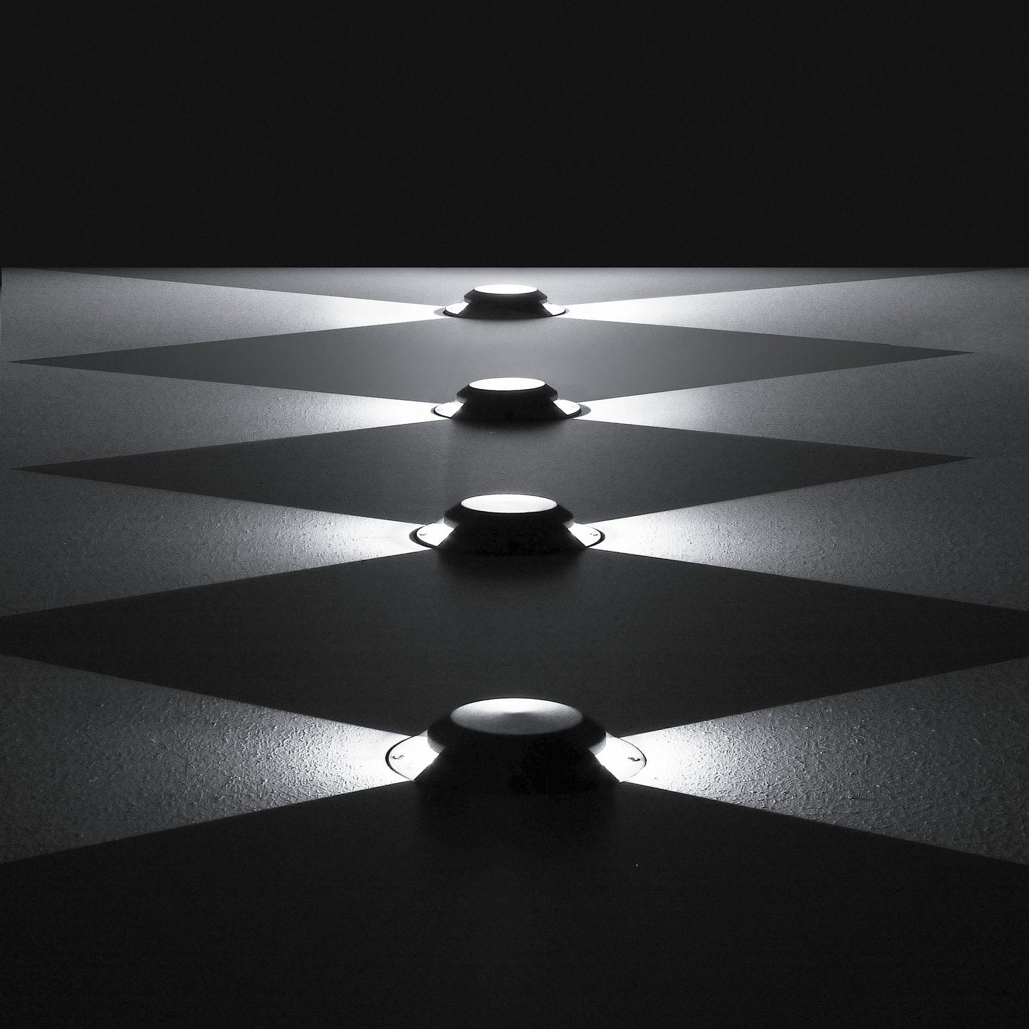 Recessed floor light fixture - SUIT - Simes - LED / round / IP67