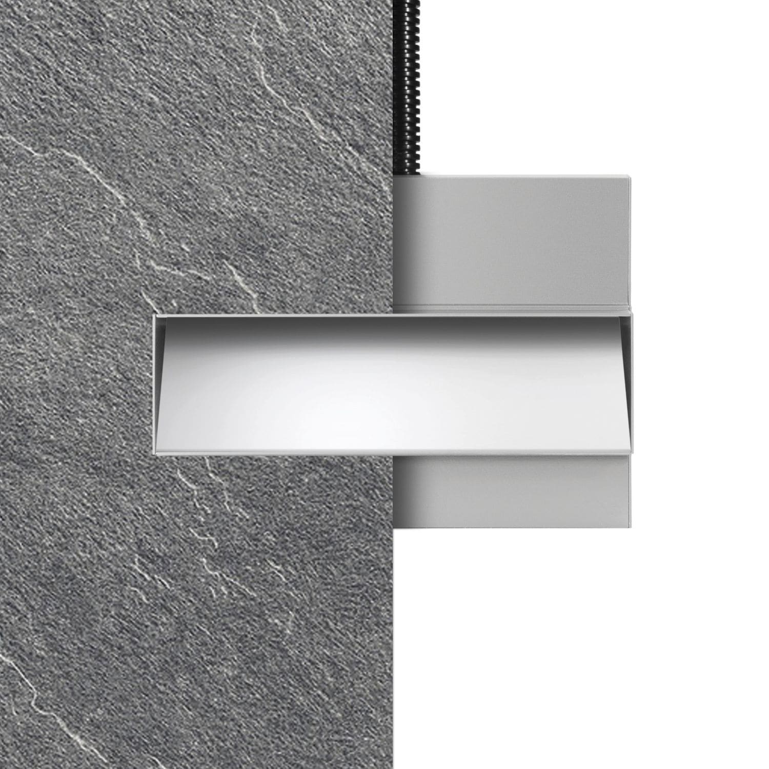 Recessed light fixture - GHOST FOR CLADDING - Simes - LED / linear ...