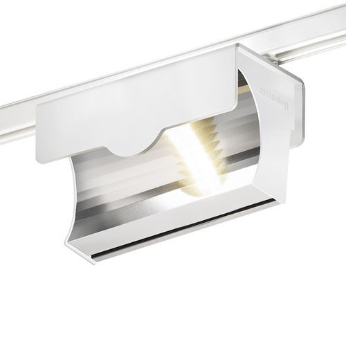 LED track light - NAVO : NSW - Ansorg - rectangular / metal / commercial