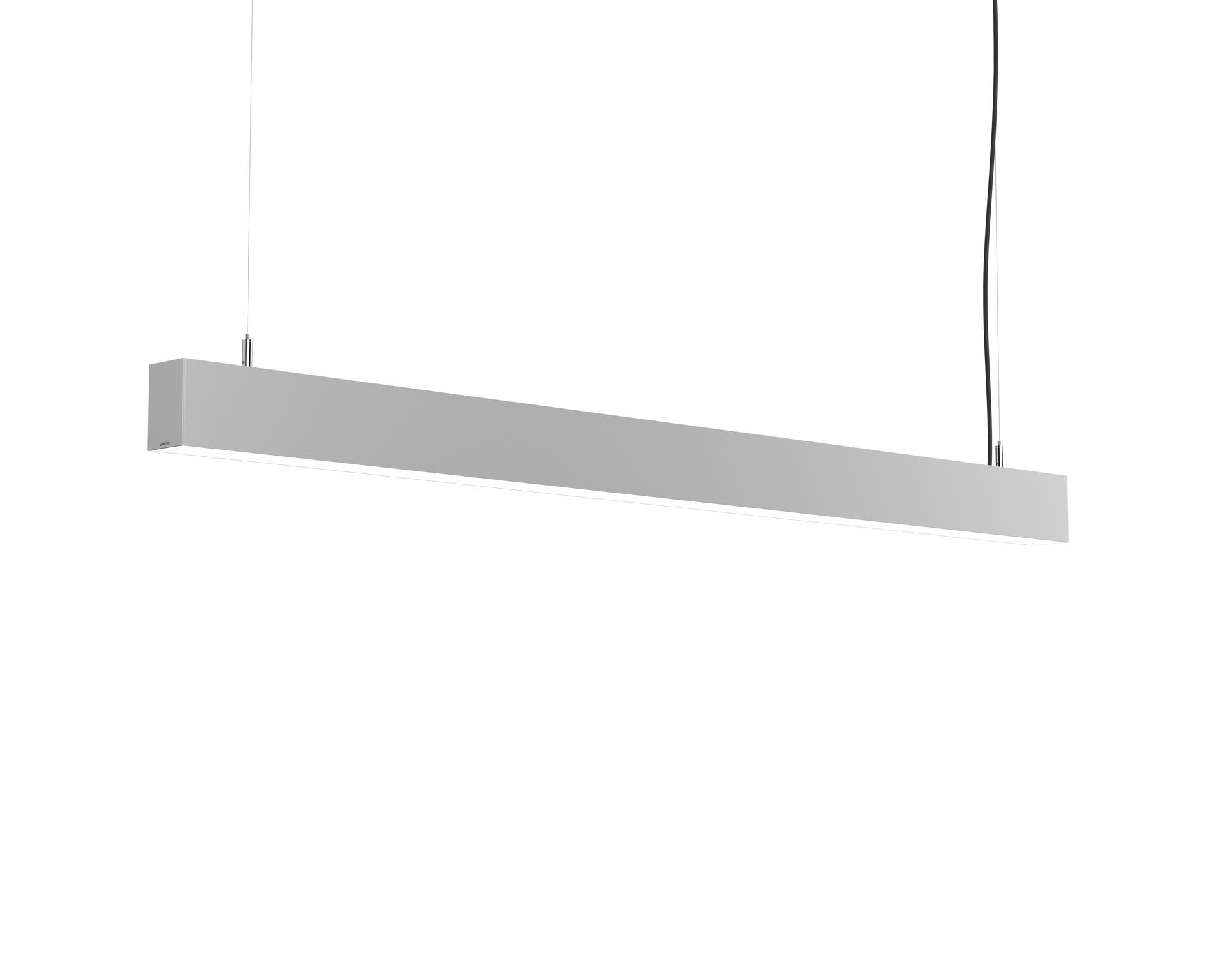 Hanging light fixture - L2 - Lanzini - LED / linear / rectangular