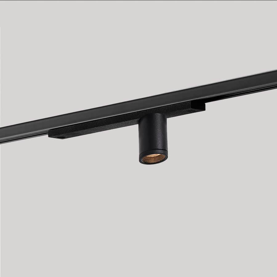 LED track light - TINY SPOT 48V - ONOK LUZ TECNICA - round / metal ...