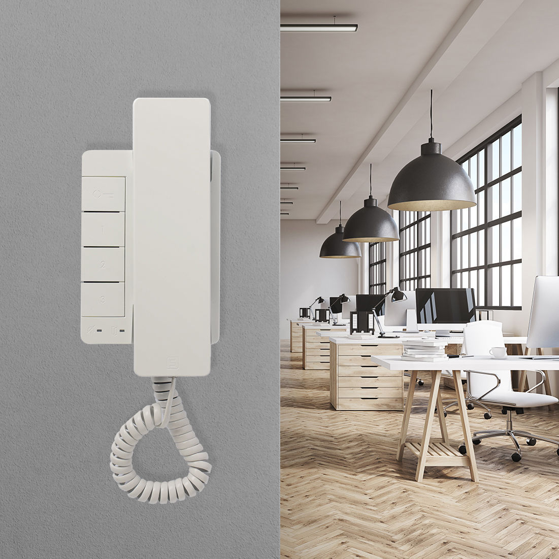 Commercial audio door intercom - AT962 - FARFISA - wall-mounted ...