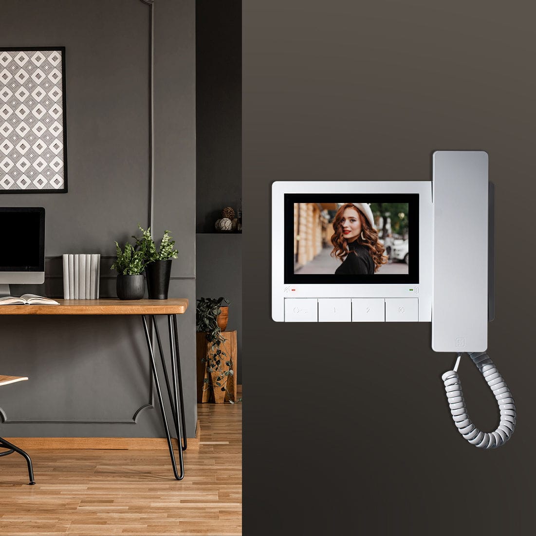 White video door intercom - AT9262 - FARFISA - residential / wall ...