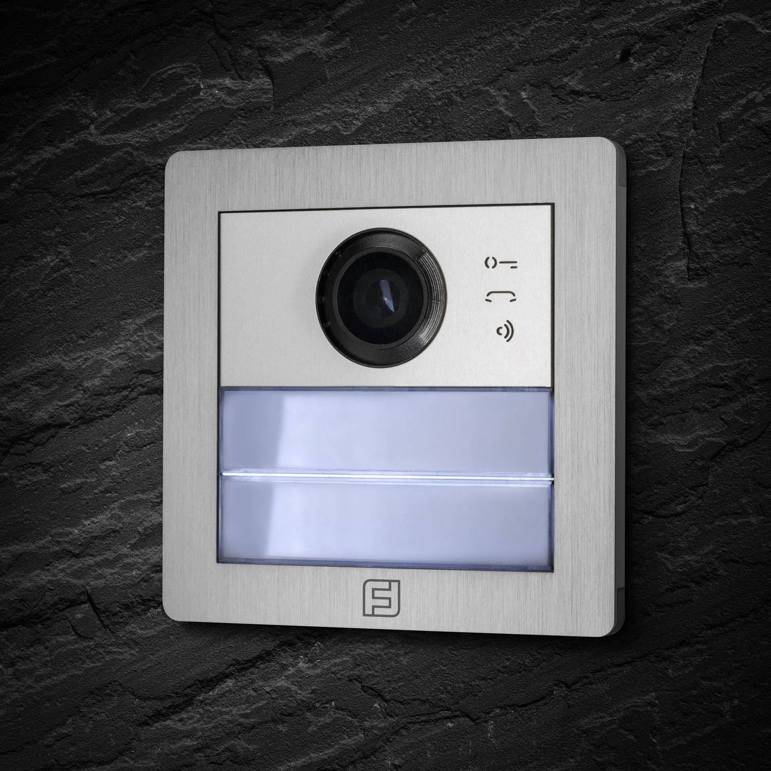 Gray video door intercom - CV2124AB - FARFISA - residential ...