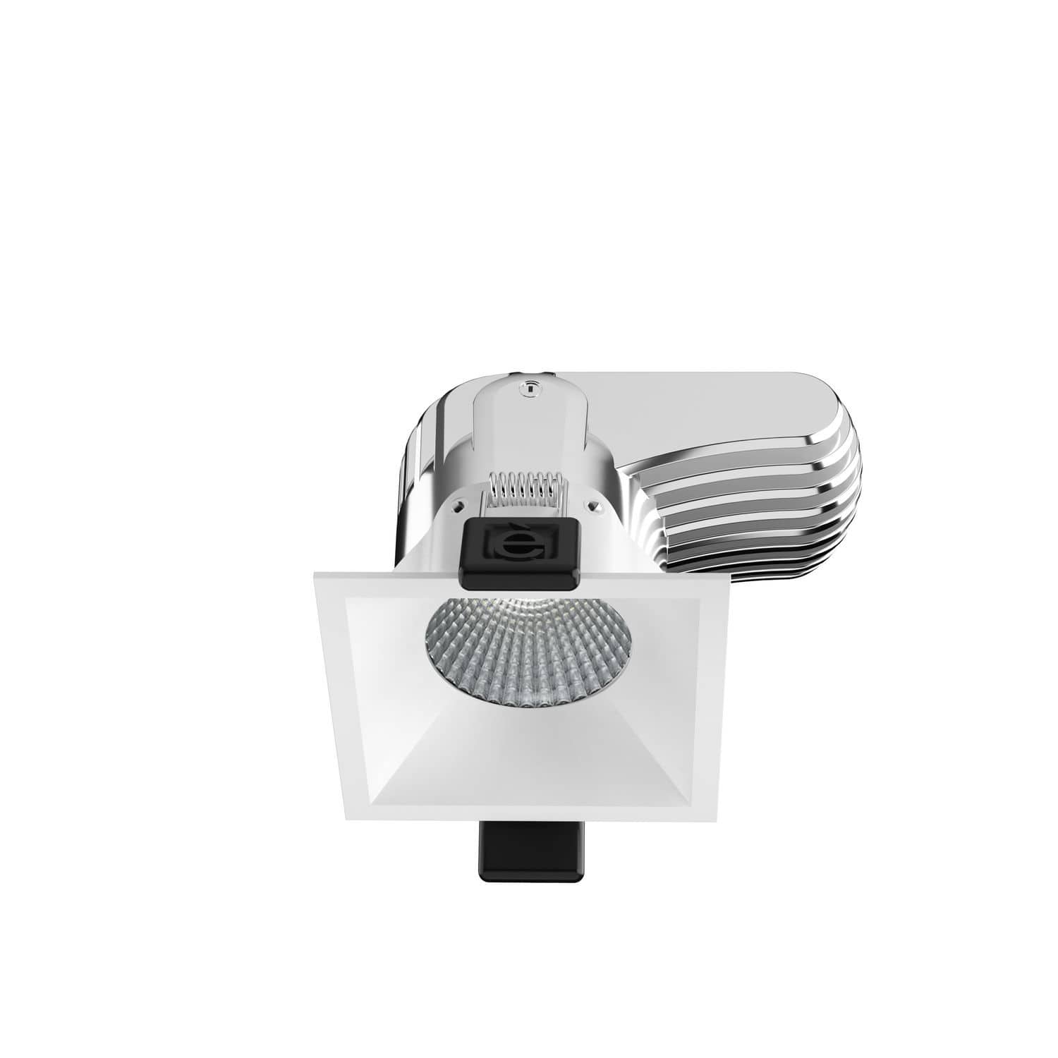Recessed downlight - LORO_Q - LINEA LIGHT GROUP - LED / square / aluminium