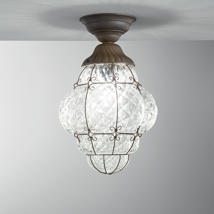 Traditional ceiling lamp - CLASSIC - Siru Lighting - sculptural ...