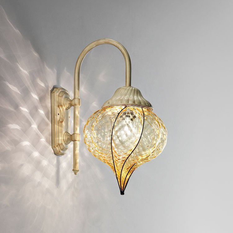 Traditional wall light - GOCCIA - Siru Lighting - outdoor / metal ...