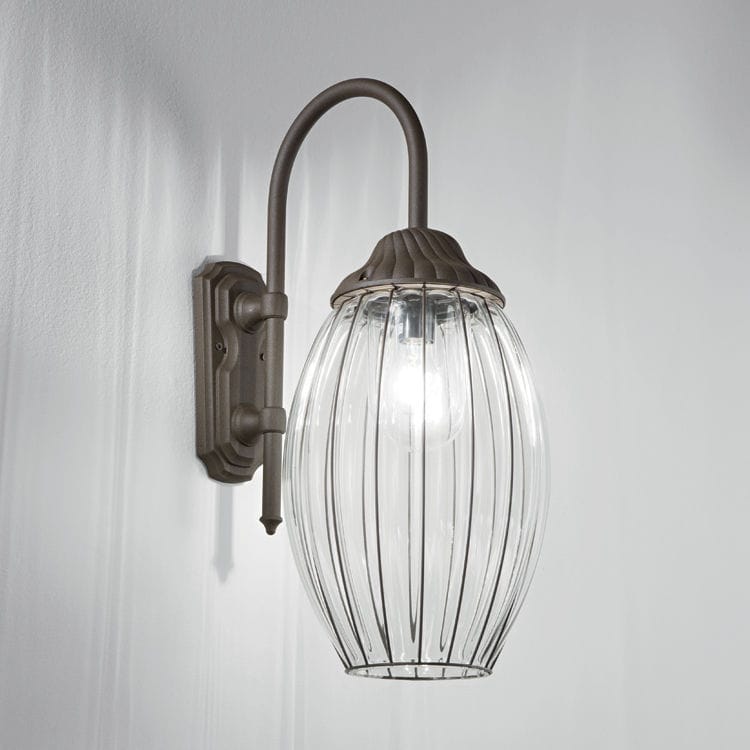 Traditional wall light - NAUTILUS - Siru Lighting - outdoor / blown ...