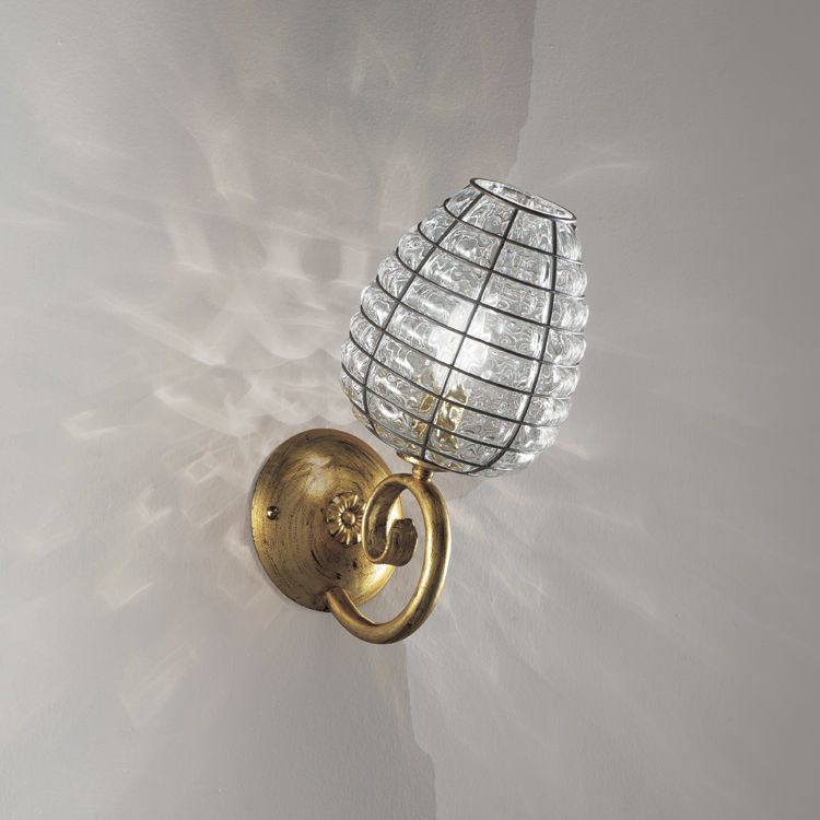 Traditional wall light - ALVEARE - Siru Lighting - indoor / metal ...