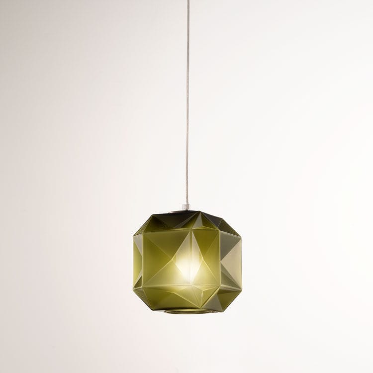 Pendant lamp - CUBO - Siru Lighting - blown glass / contemporary / corded