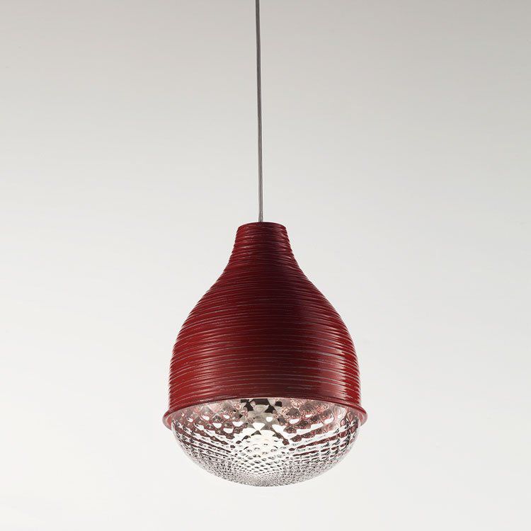 Pendant lamp - FARO - Siru Lighting - metal / blown glass / contemporary
