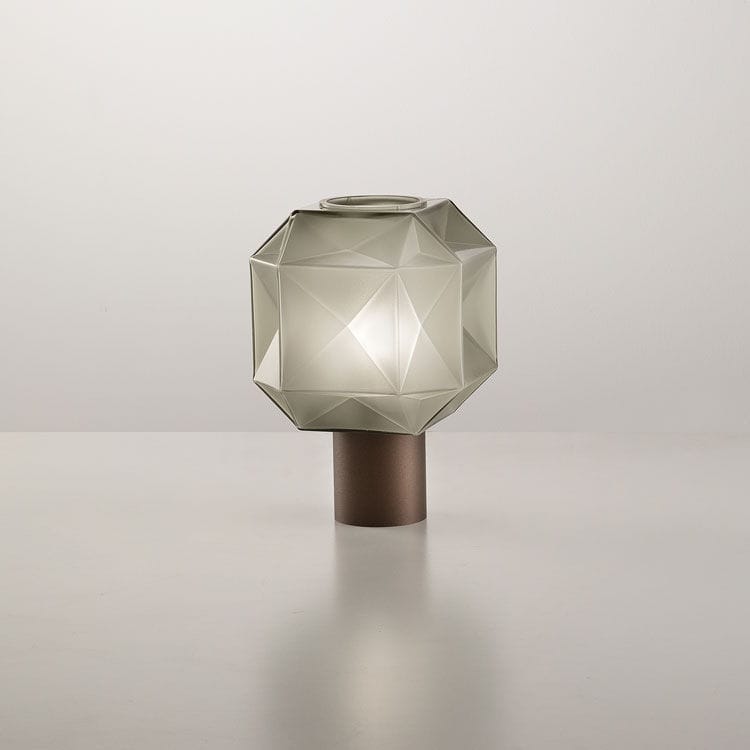 Table lamp - CUBO - Siru Lighting - blown glass / contemporary / corded