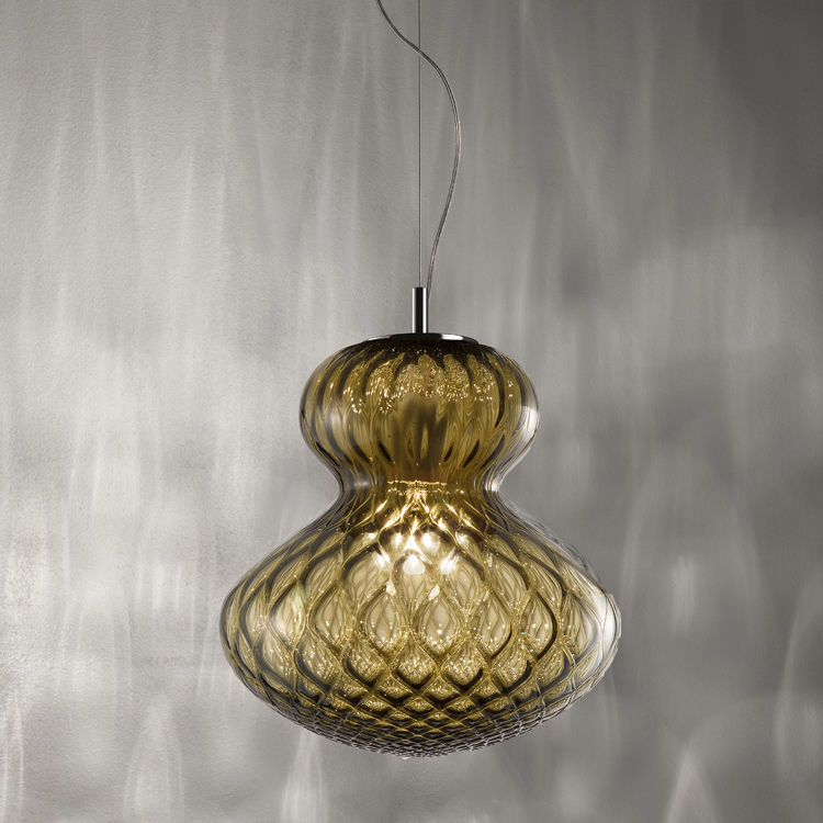 Pendant lamp - FUNGO - Siru Lighting - blown glass / contemporary / corded